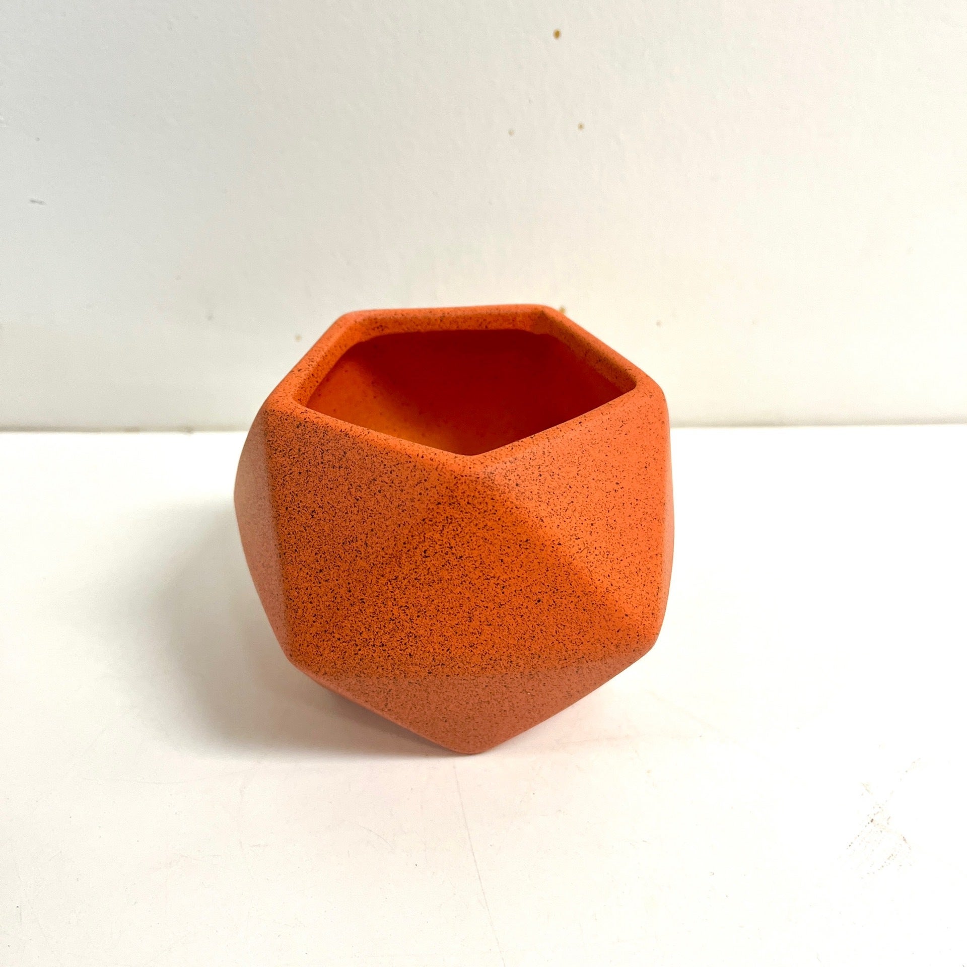 Diamond Pot - Orange | Tiny Greens